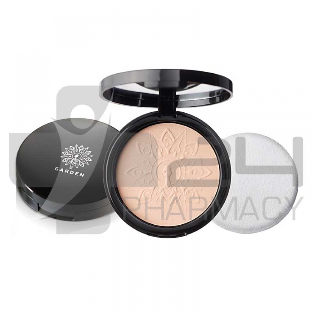 GARDEN 01 SUGAR MOON VELVET MATTE COMPACT POWDER | 24pharmacy.gr
