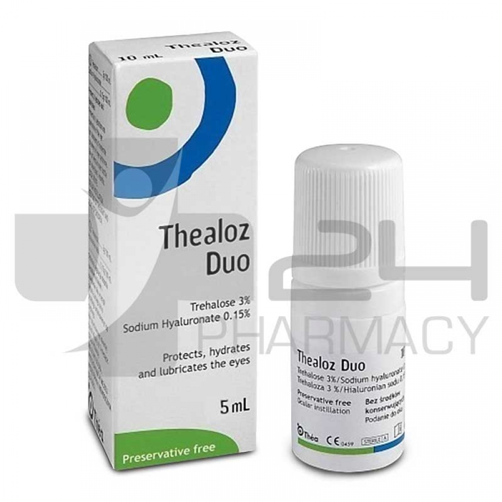 THEALOZ DUO ΣΤΑΓΟΝΕΣ ΜΑΤΙΩΝ 5ML | 24pharmacy.gr