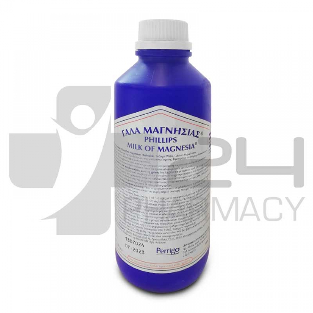 MILK OF MAGNESIA ΓΑΛΑ ΜΑΓΝΗΣΙΑΣ PHILIPS 340ML | 24pharmacy.gr