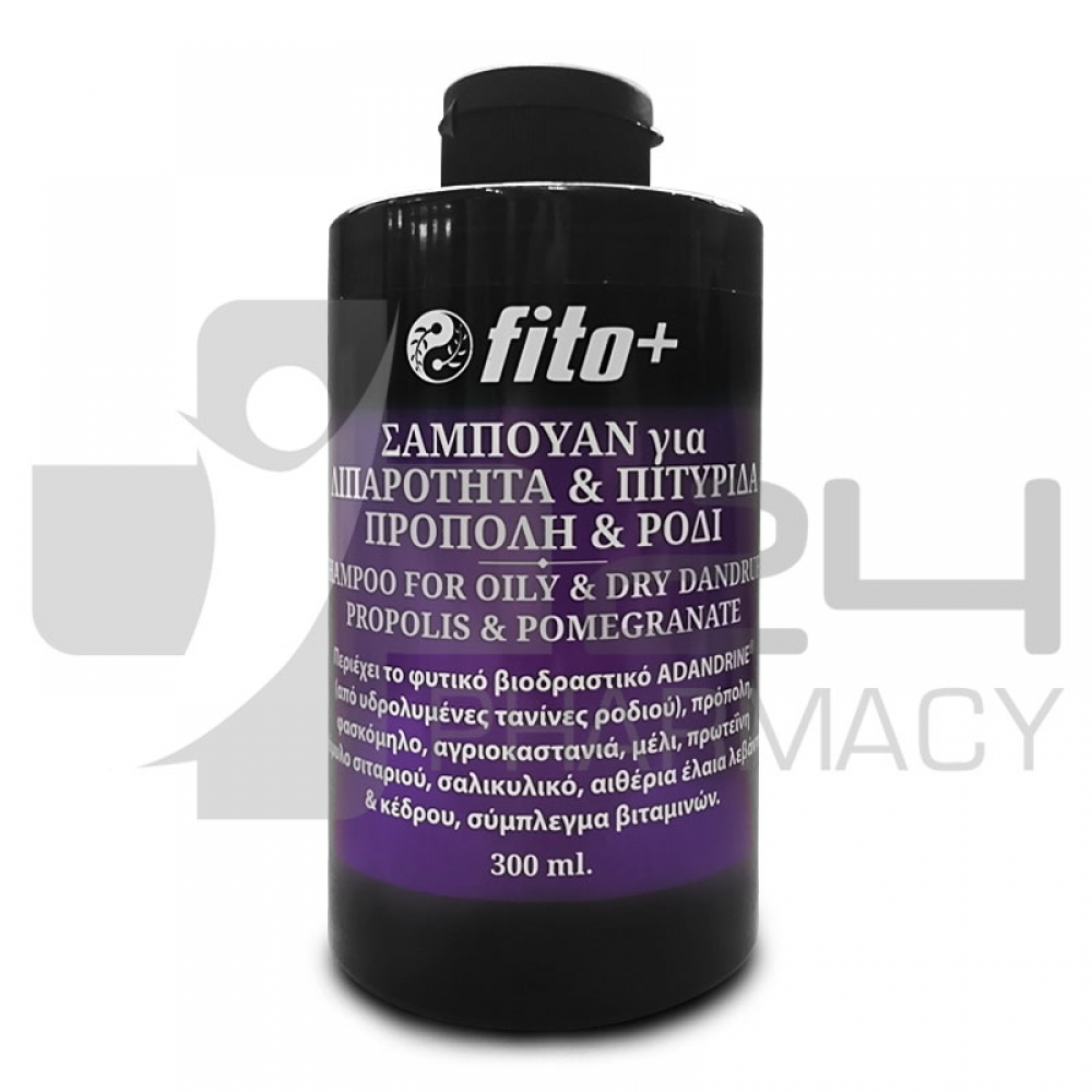 FITO+ ΣΑΜΠΟΥΑΝ ΓΙΑ ΛΙΠΑΡΟΤΗΤΑ & ΠΙΤΥΡΙΔΑ 300ML | 24pharmacy.gr