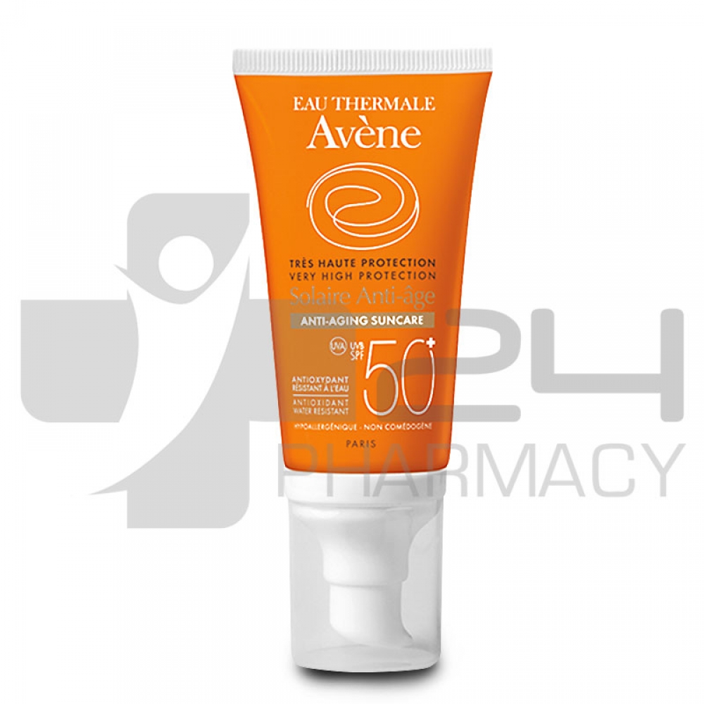 AVENE SOLAIRE ANTI-AGE ΑΝΤΙΗΛΙΑΚΗ ΑΝΤΙΓΗΡΑΝΤΙΚΗ ΚΡΕΜΑ SPF50+ 50ML ...