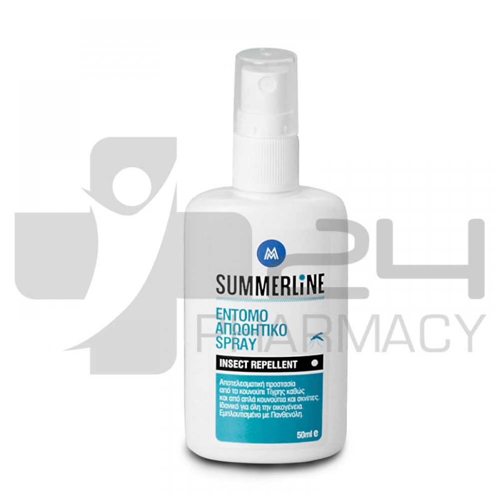 MEDISEI SUMMERLINE ΕΝΤΟΜΟΑΠΩΘΗΤΙΚΟ ΣΠΡΕΙ 50ML | 24pharmacy.gr