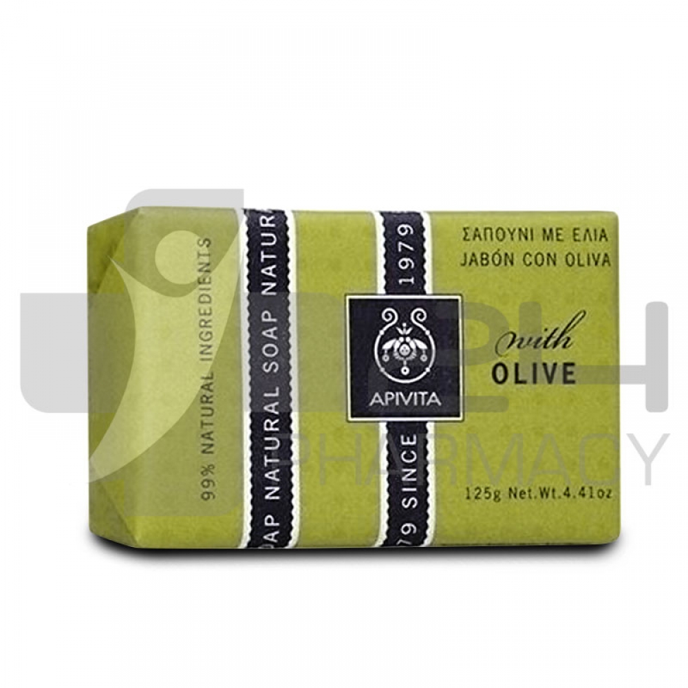 APIVITA ΣΑΠΟΥΝΙ ΜΕ ΕΛΙΑ 125GR | 24pharmacy.gr