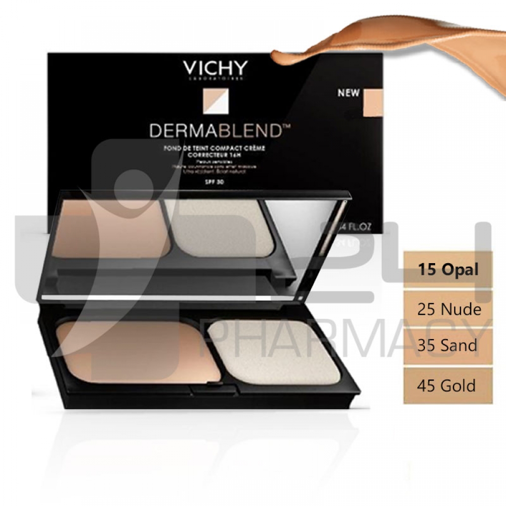 VICHY DERMABLEND COMPACT-CREAM-MAKE-UP No. 15 OPAL 9,5GR | 24pharmacy.gr