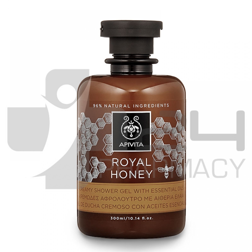 APIVITA ROYAL HONEY ΚΡΕΜΩΔΕΣ ΑΦΡΟΛΟΥΤΡΟ ΜΕ ΑΙΘΕΡΙΑ ΕΛΑΙΑ 300ML ...