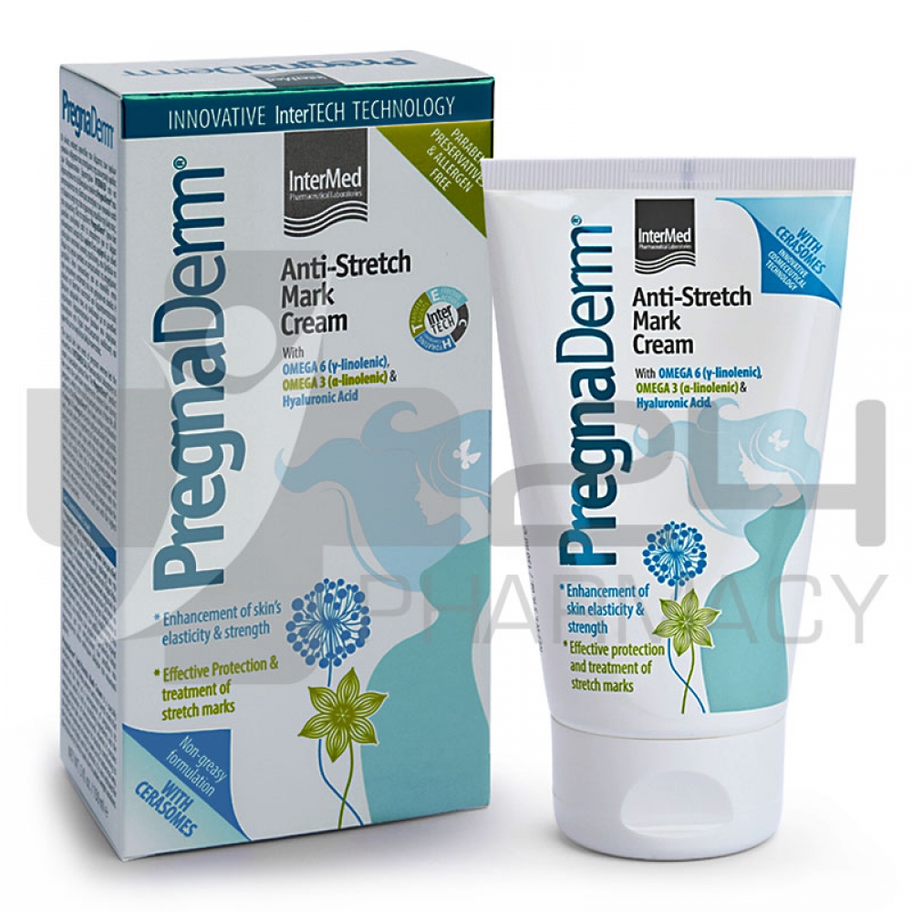 INTERMED PREGNADERM ΚΡΕΜΑ ΓΙΑ ΠΡΟΛΗΨΗ & ΑΝΤΙΜΕΤΩΠΙΣΗ ΤΩΝ ΡΑΓΑΔΩΝ 150ML ...