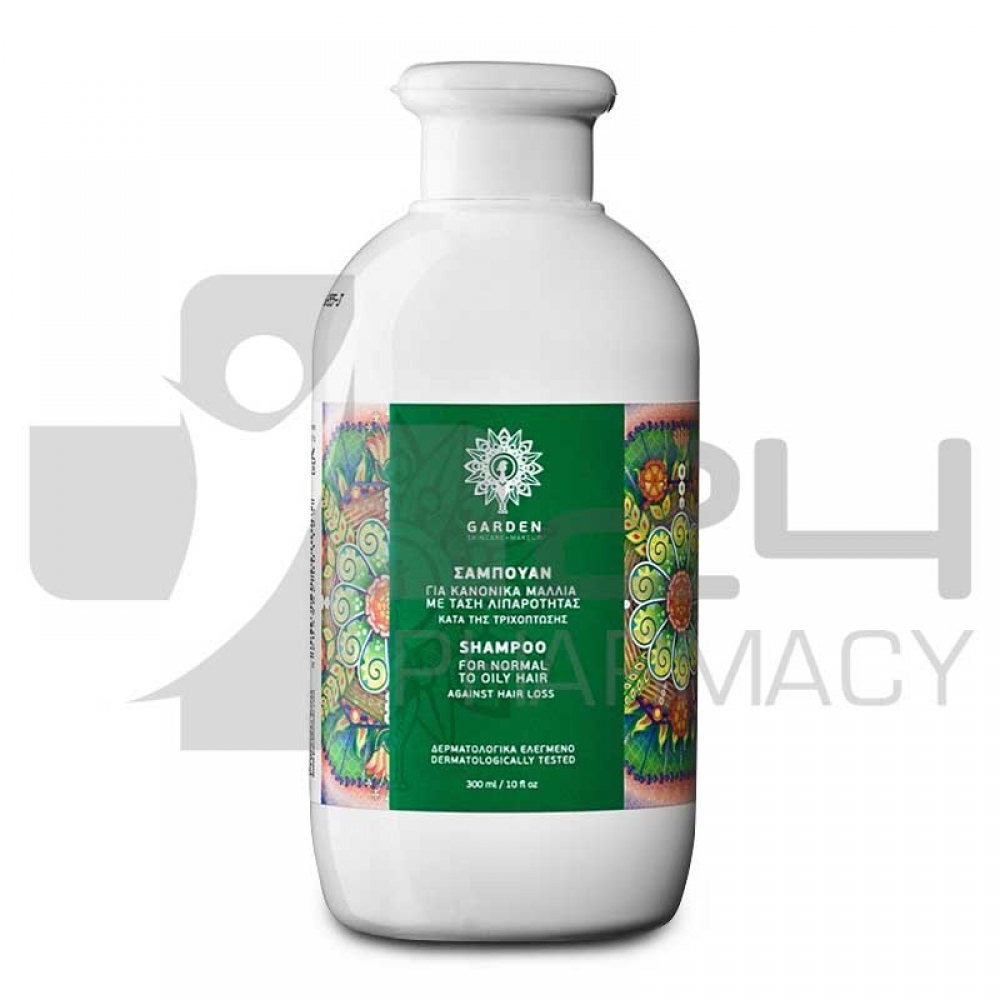 GARDEN OF PANTHENOLS ΣΑΜΠΟΥΑΝ ΓΙΑ ΚΑΝΟΝΙΚΑ ΜΑΛΛΙΑ 300ML | 24pharmacy.gr