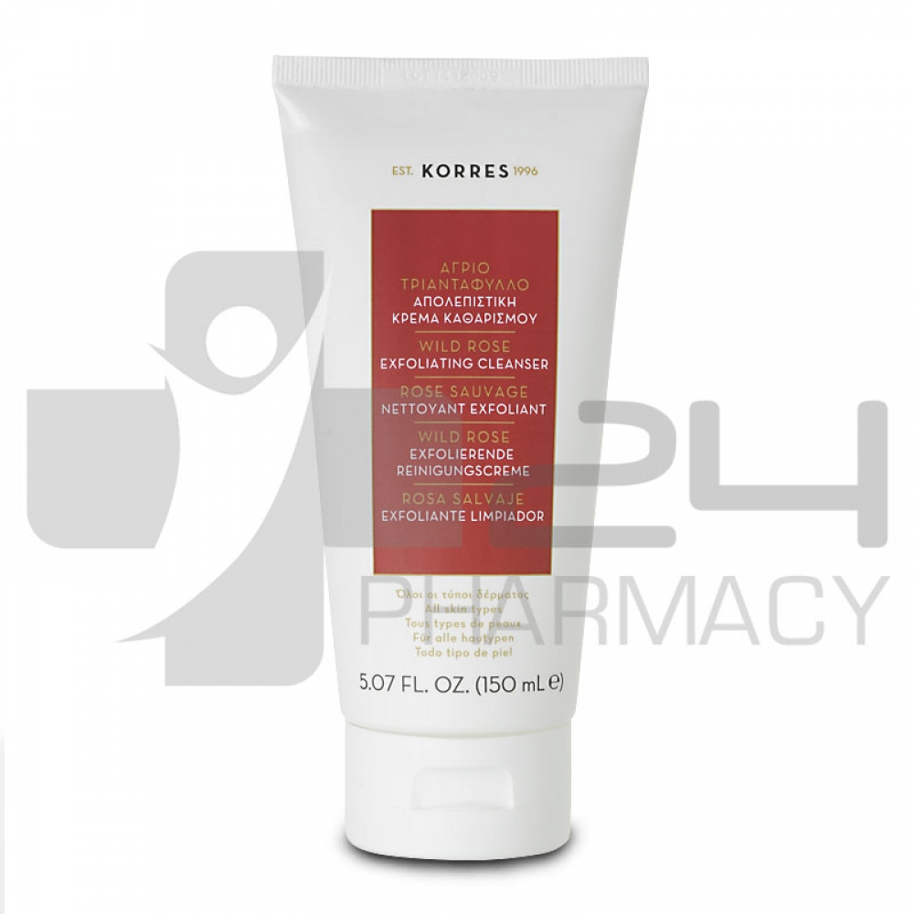KORRES ΑΠΟΛΕΠΙΣΤΙΚΗ ΚΡΕΜΑ ΚΑΘΑΡΙΣΜΟΥ ΓΙΑ ΠΡΟΣΩΠΟ 150ML | 24pharmacy.gr