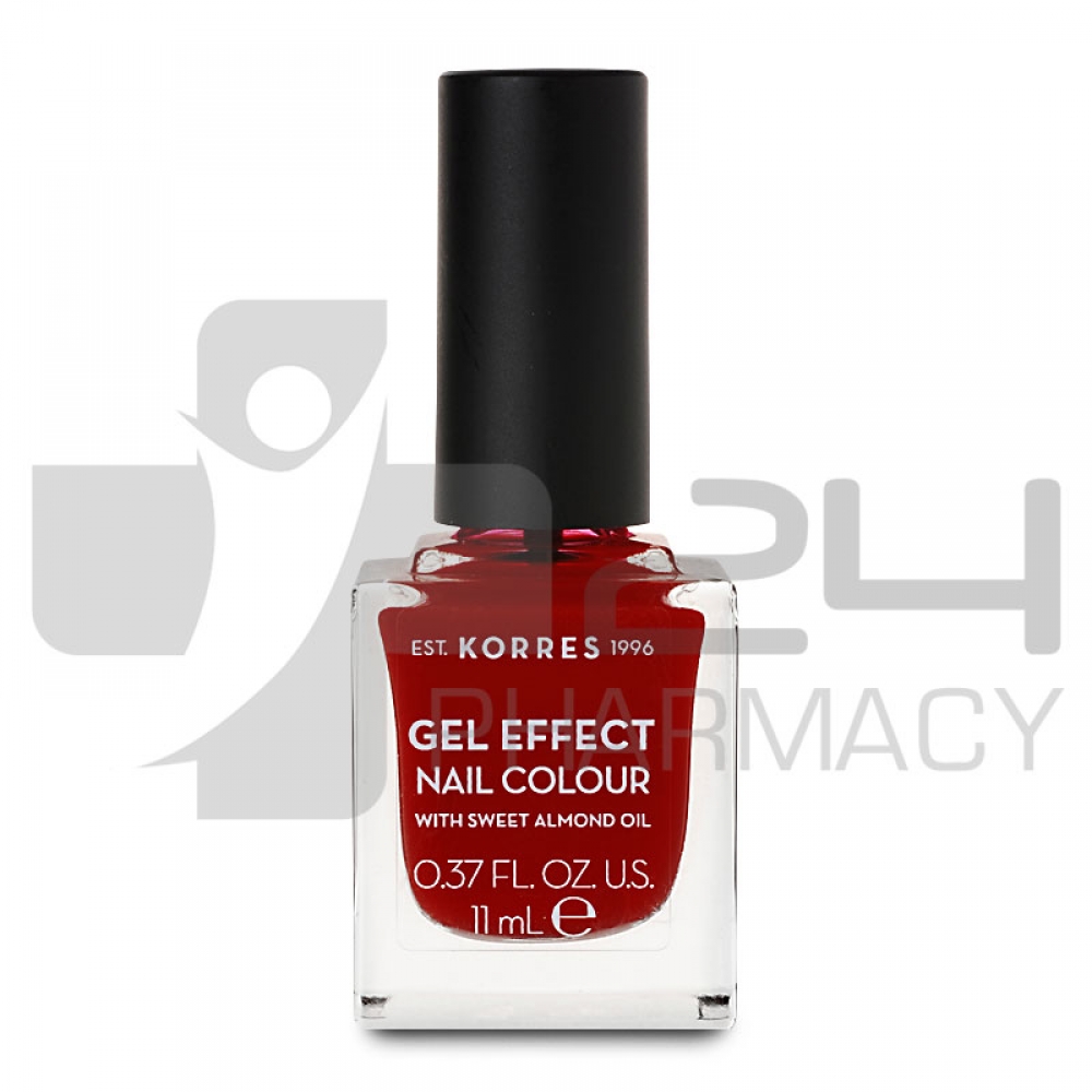 KORRES GEL EFFECT ΒΕΡΝΙΚΙ ΝΥΧΙΩΝ 48-CORAL RED 11ML | 24pharmacy.gr