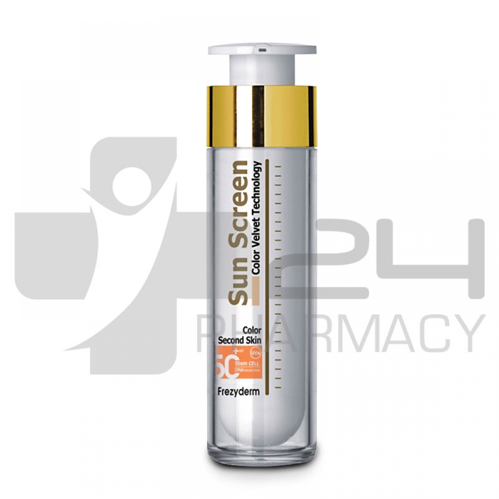 FREZYDERM ΑΝΤΙΗΛΙΑΚΟ ΠΡΟΣΩΠΟΥ ΜΕ ΧΡΩΜΑ SPF50+ 50ML | 24pharmacy.gr
