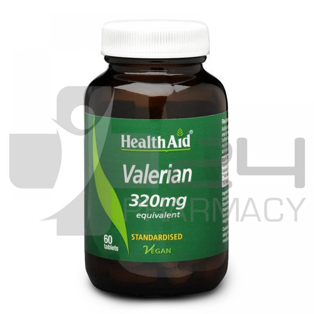 HEALTH AID VALERIAN 320MG 60 ΤΑΜΠΛΕΤΕΣ | 24pharmacy.gr