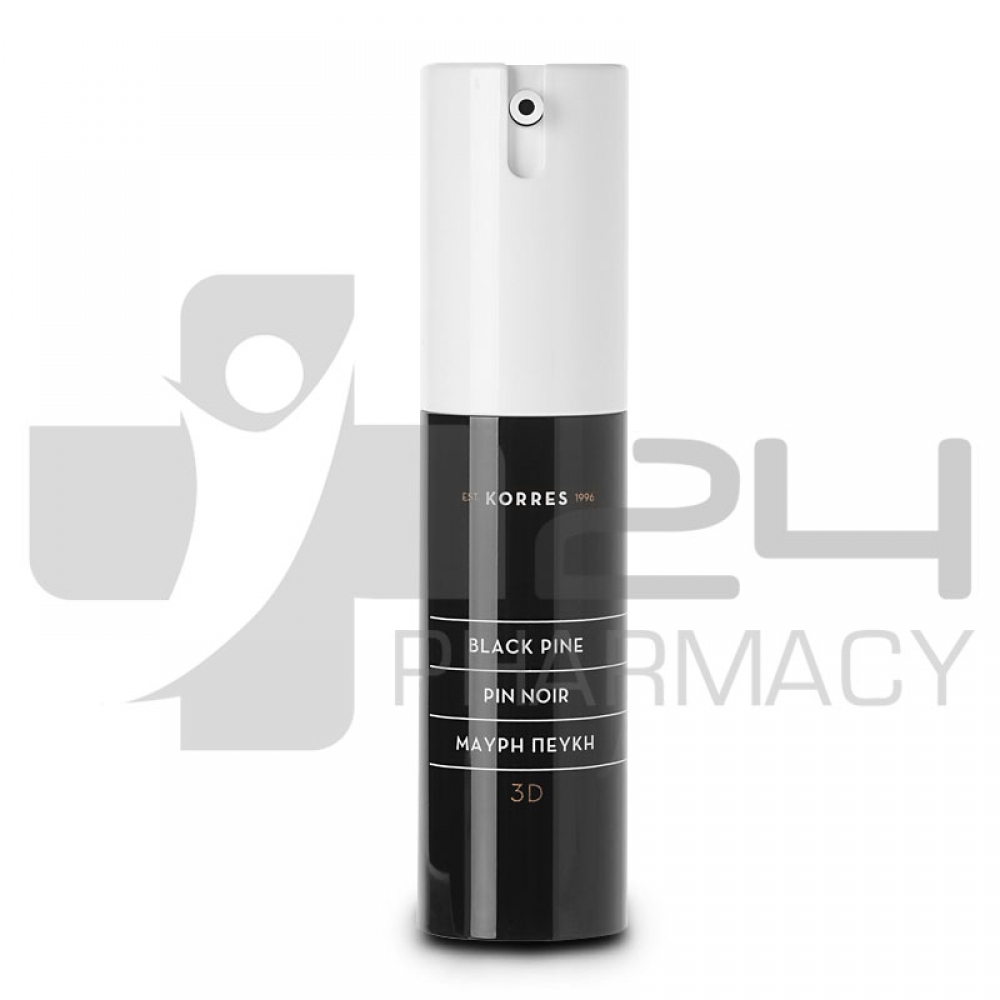 KORRES ΜΑΥΡΗ ΠΕΥΚΗ ΚΡΕΜΑ ΜΑΤΙΩΝ 15ML | 24pharmacy.gr