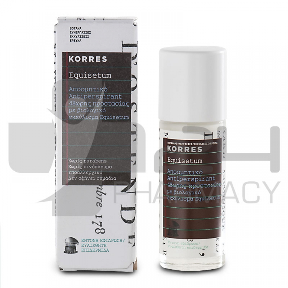 KORRES ΑΠΟΣΜΗΤΙΚΟ 48ΩΡΗΣ ΠΡΟΣΤΑΣΙΑΣ ΜΕ ΑΡΩΜΑ 30ML | 24pharmacy.gr