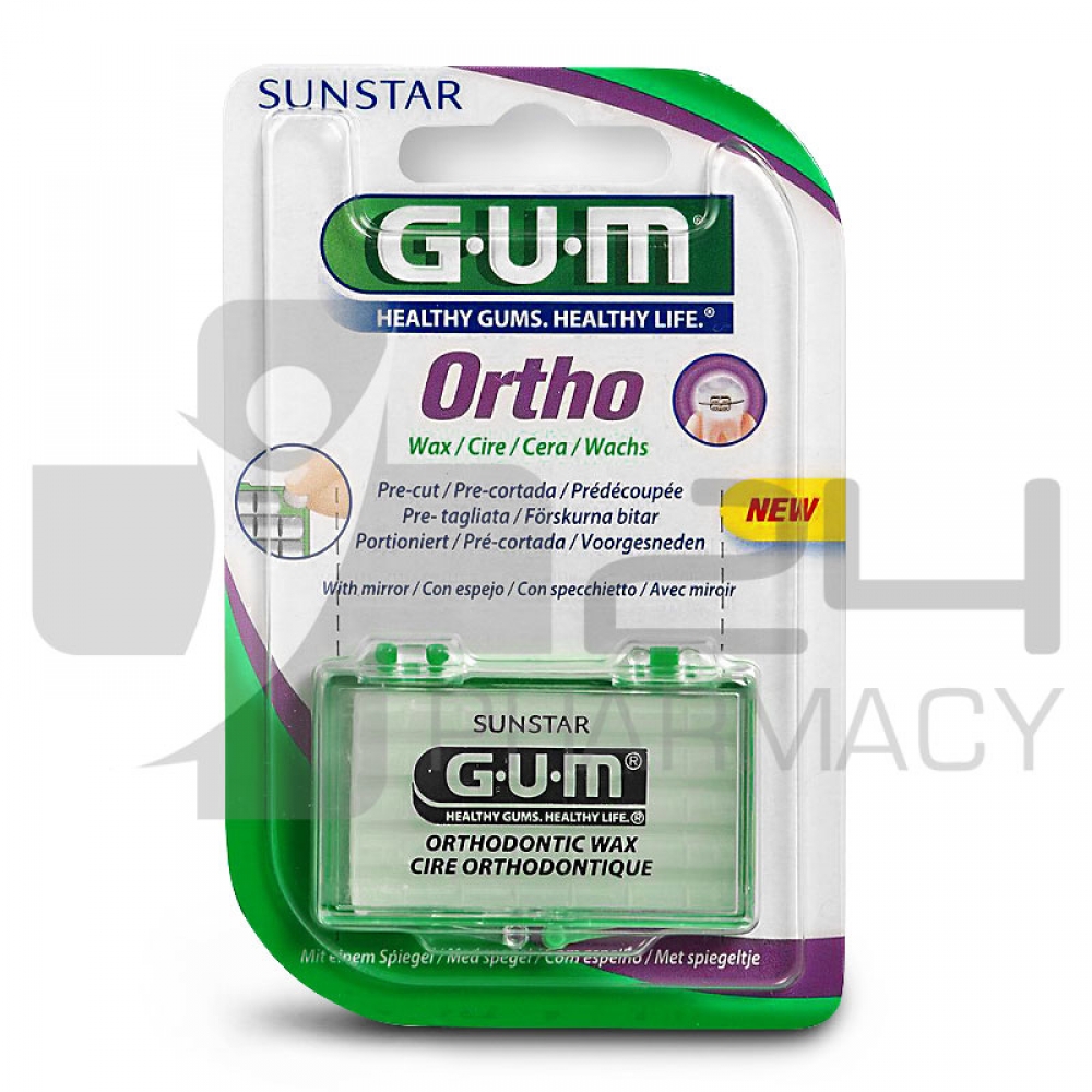 GUM ORTHODONTIC WAX UNFLAVORED ΟΡΘΟΔΟΝΤΙΚΟ ΚΕΡΙ | 24pharmacy.gr