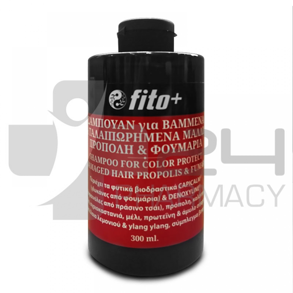 FITO+ ΣΑΜΠΟΥΑΝ ΓΙΑ ΒΑΜΜΕΝΑ & ΤΑΛΑΙΠΩΡΗΜΕΝΑ ΜΑΛΛΙΑ 300ML | 24pharmacy.gr