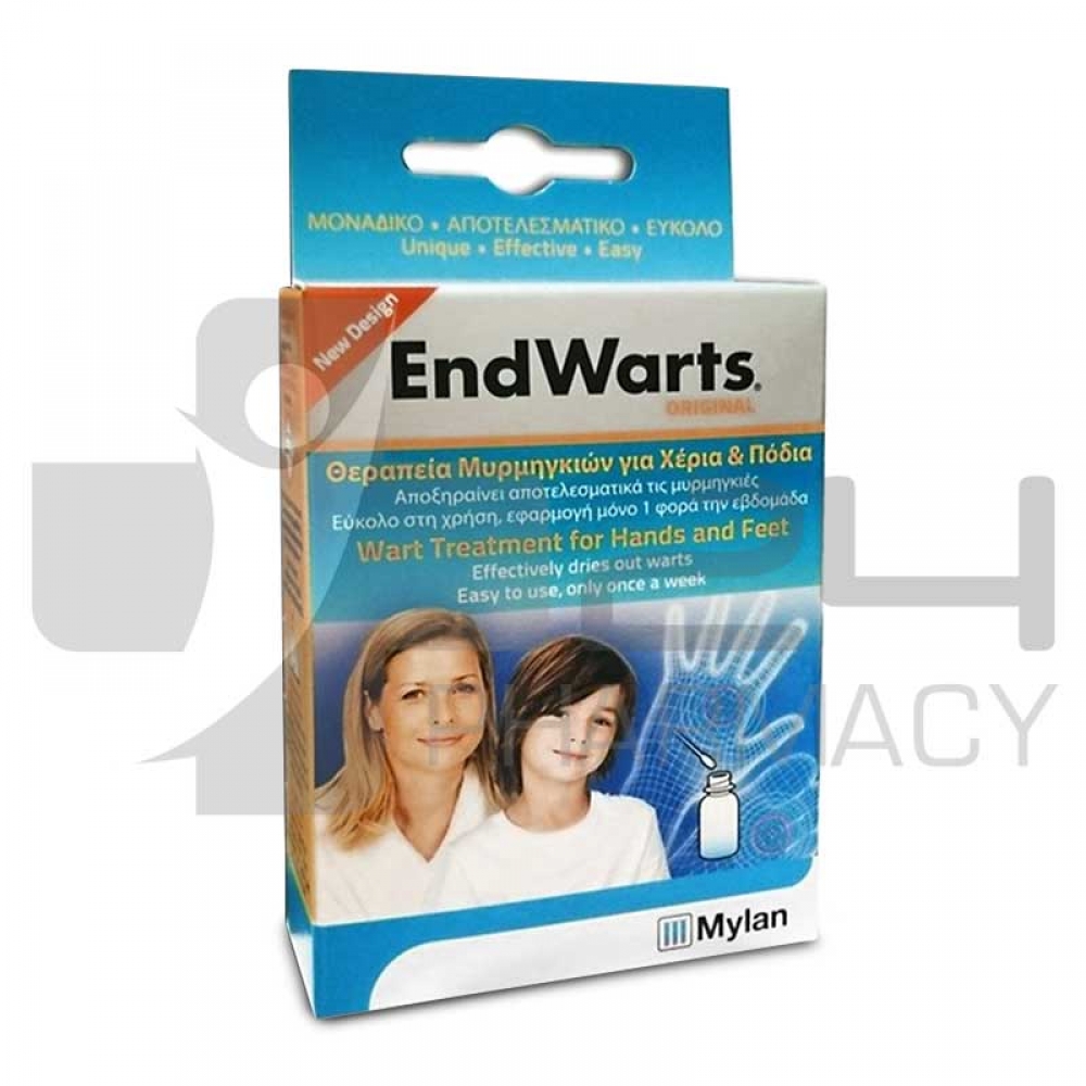 ENDWARTS ΘΕΡΑΠΕΙΑ ΜΥΡΜΗΓΚΙΩΝ ΓΙΑ ΧΕΡΙΑ & ΠΟΔΙΑ 5ML | 24pharmacy.gr